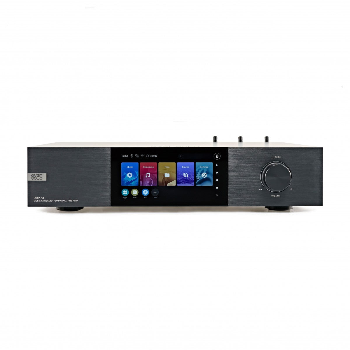 Eversolo DMP-A8 Music Streamer/DAC/Pre-Amp – James-Morrow Entertainment ...
